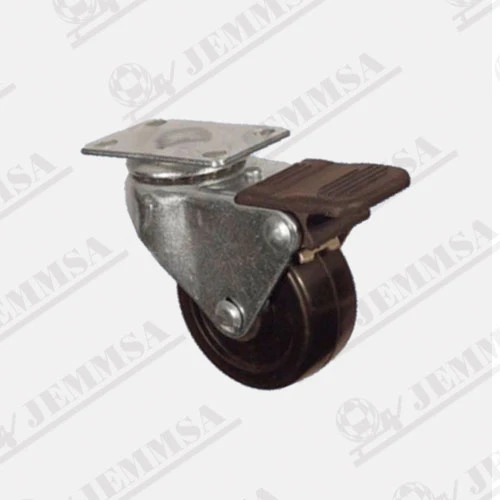 Rodaja De Hule Duro Color Negro - Ruedas y soluciones para la industria