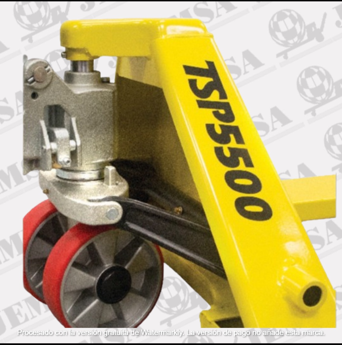 Patín Hidráulico De Alta Calidad Color Amarillo - Ruedas y soluciones ...