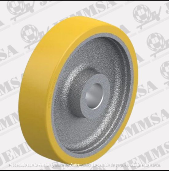 Rueda motriz para carga pesada amarilla Blickle - Ruedas y soluciones ...